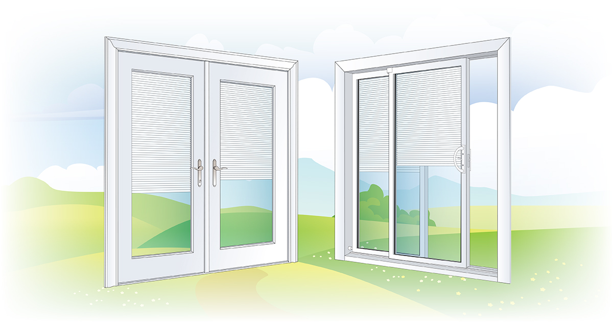 Integrated Blinds in Patio Doors | Benefits & Options